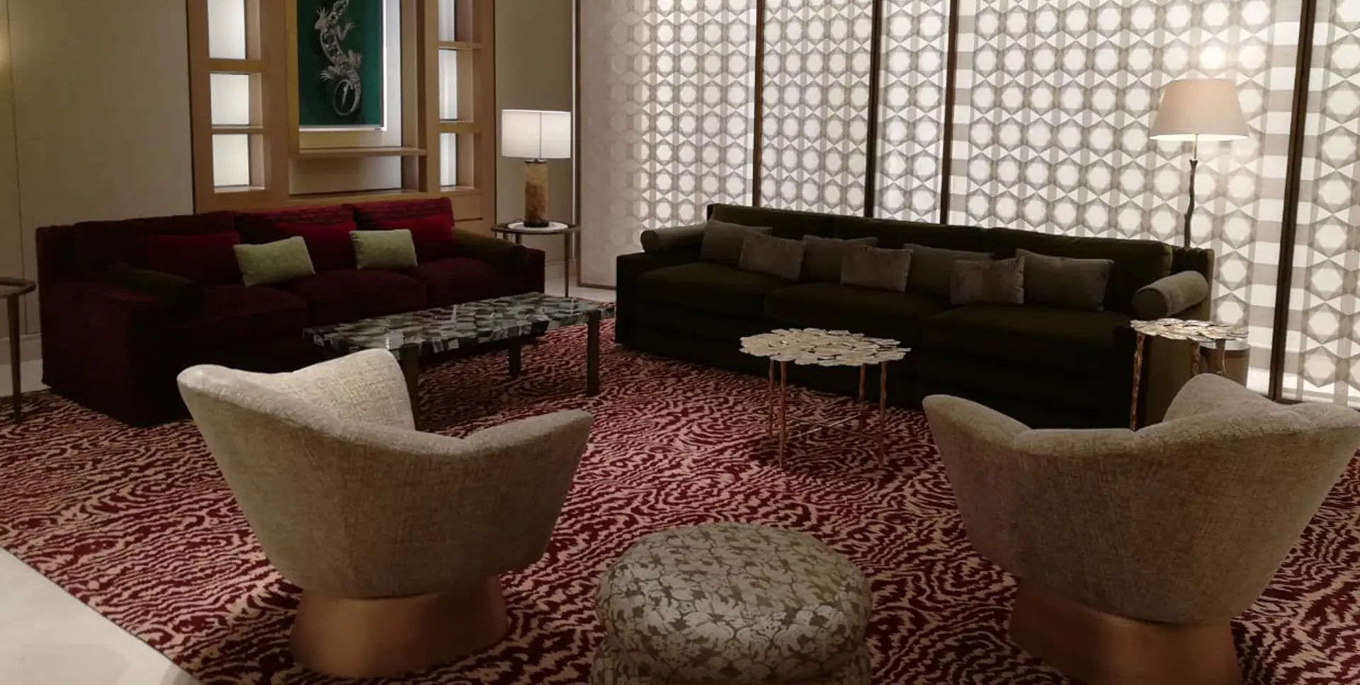 An exclusive Cartier Café for the Dubai Mall Boutique - Polverini